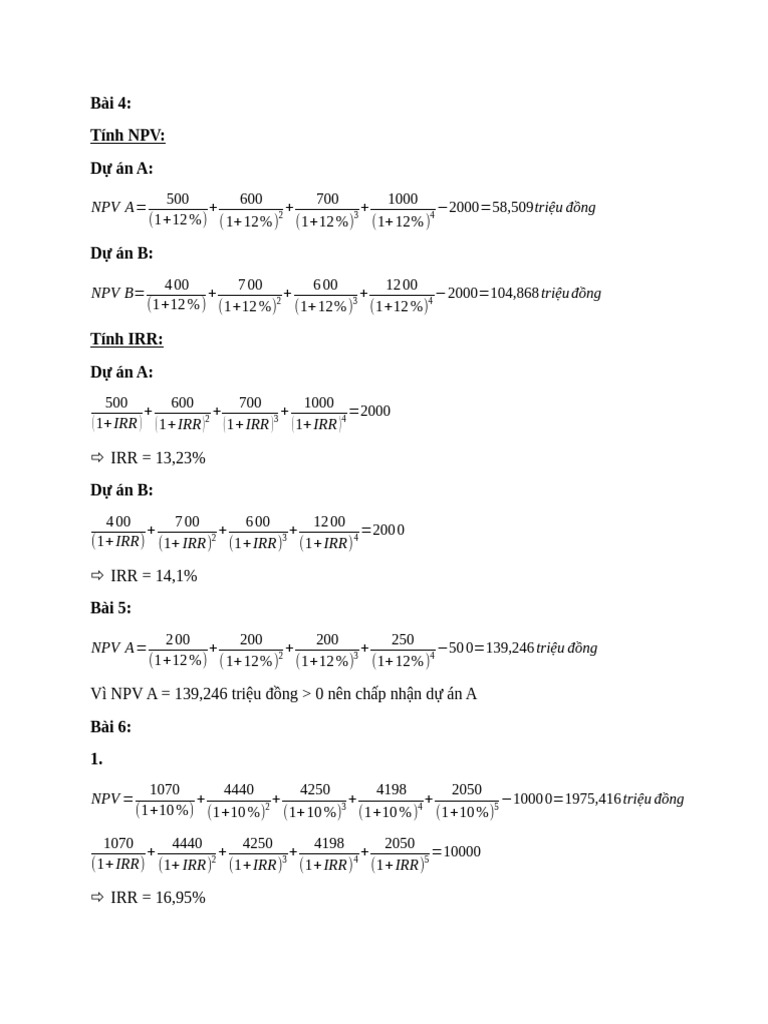 Chương 6 BTRL 4-11 | PDF