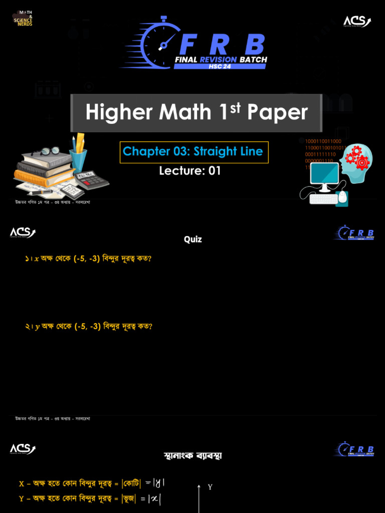 Straight Line 01 | PDF