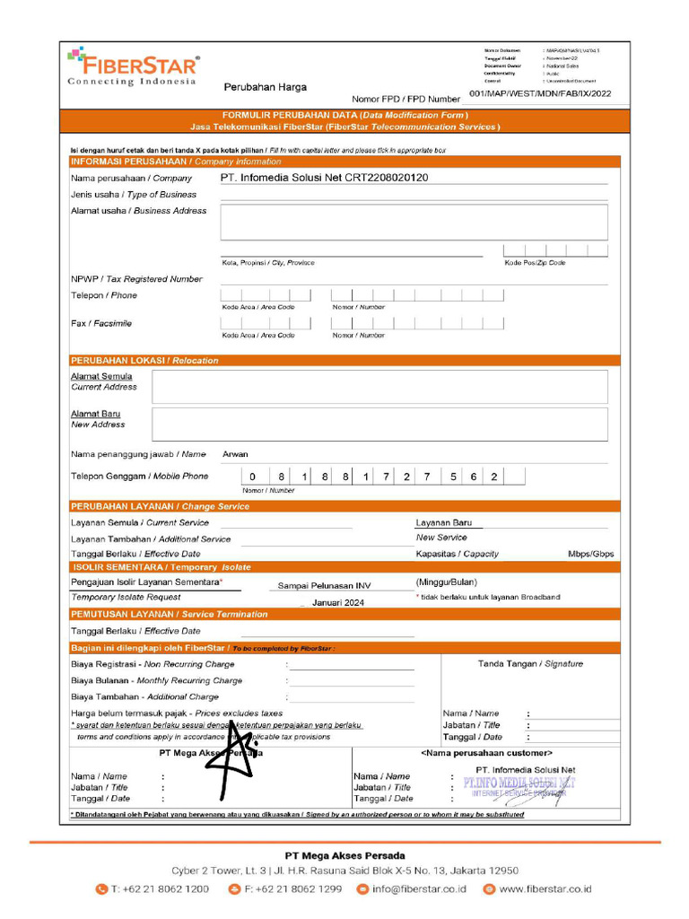Isolir Layanan Informedia Solusi Net - Page-0001 | PDF
