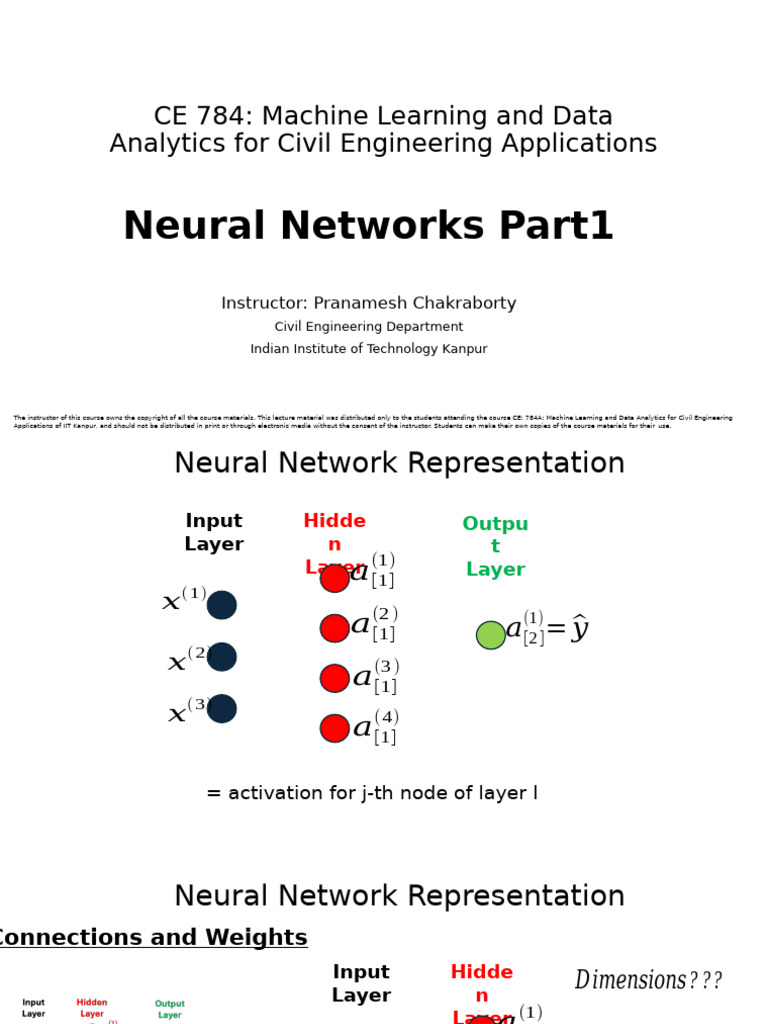 Neural Networks Part1 | PDF | Artificial Neural Network | Computer Programming