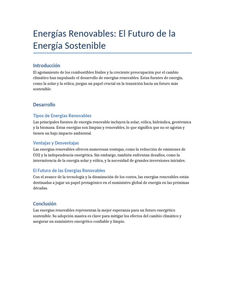 Energias_Renovable | PDF