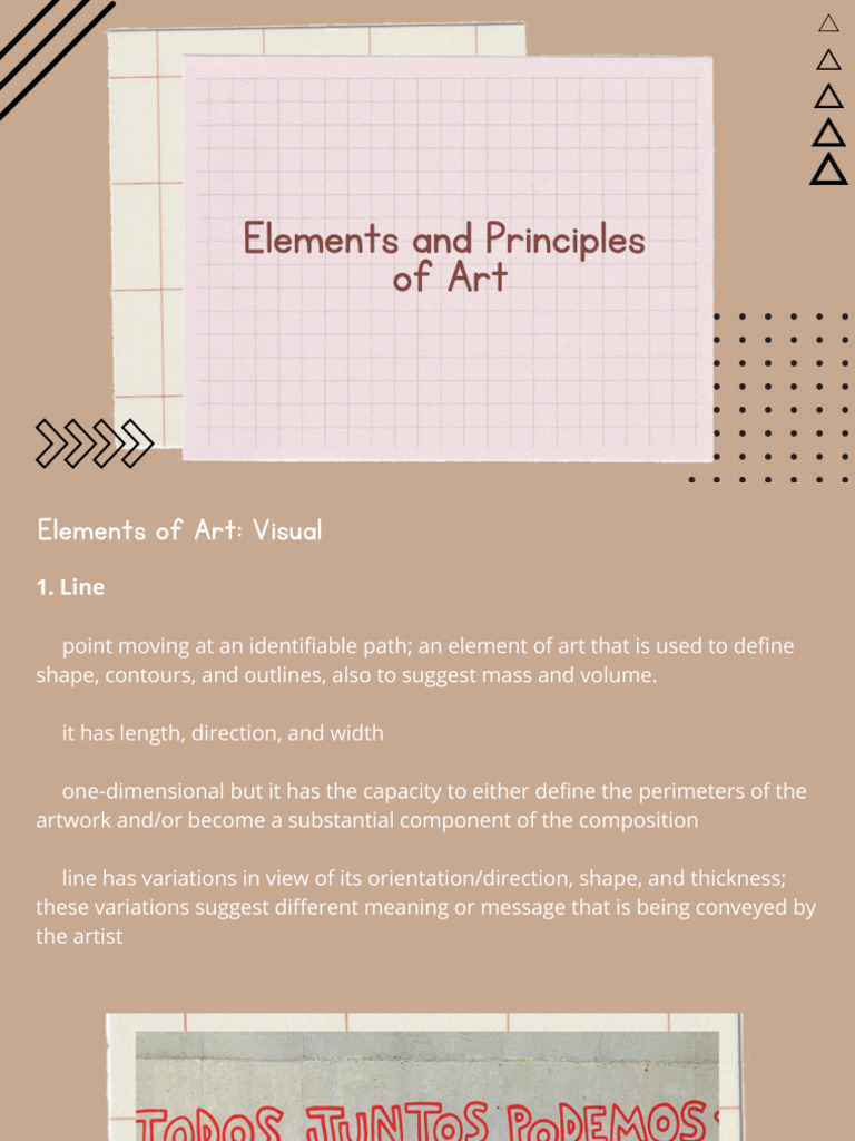Elements and Principles of Art | PDF