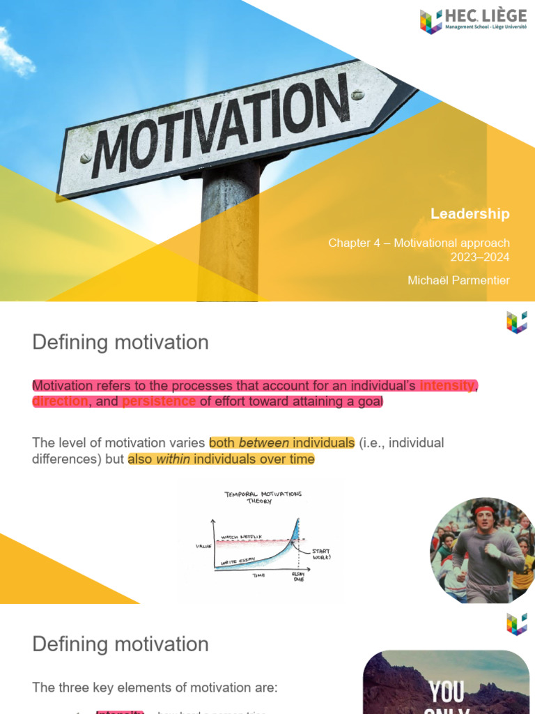 chap4_motivation | PDF | Motivational | Motivation