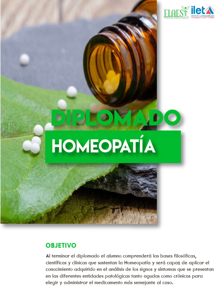 HOMEOPATIA | PDF | Homeopatía | Ciencia marginal