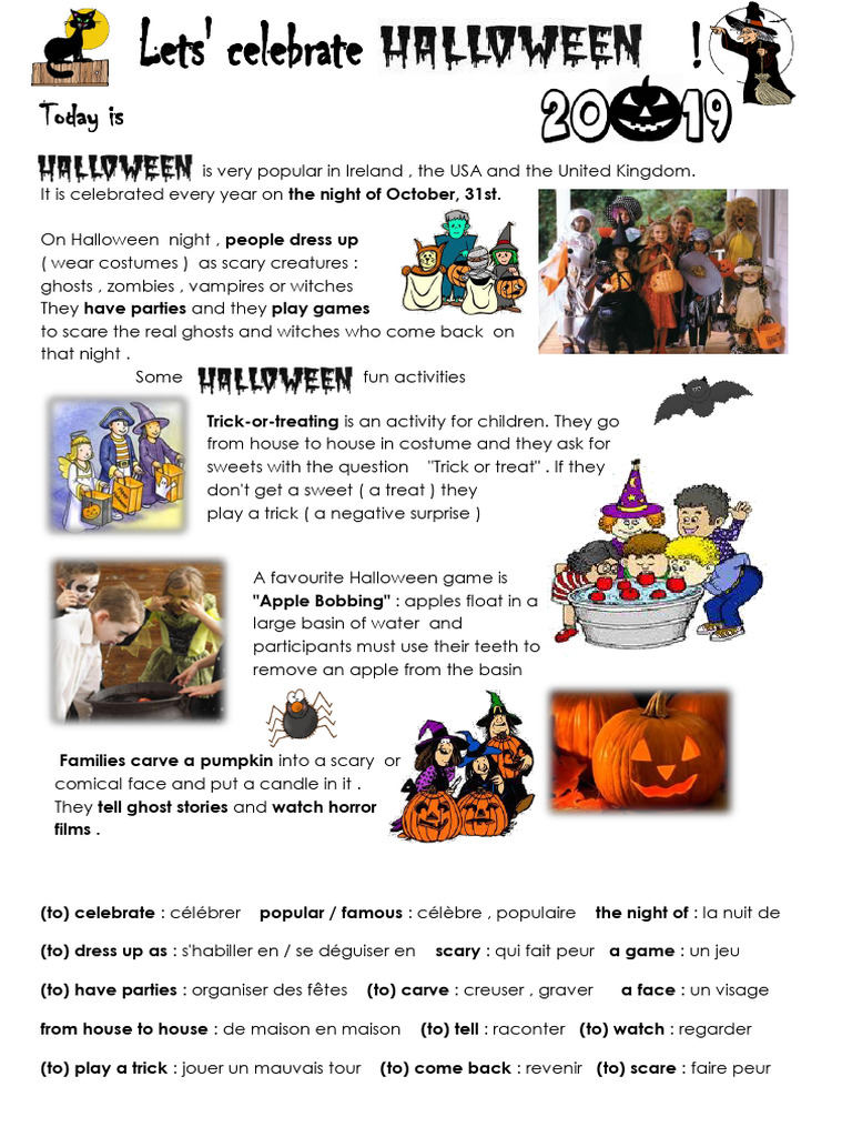Halloween Activities for Kids | PDF | Teaspoon | Halloween