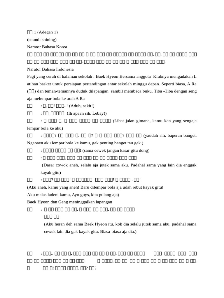 Naskah Drama Fix | PDF