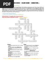 Escape Room- Answer Key | PDF