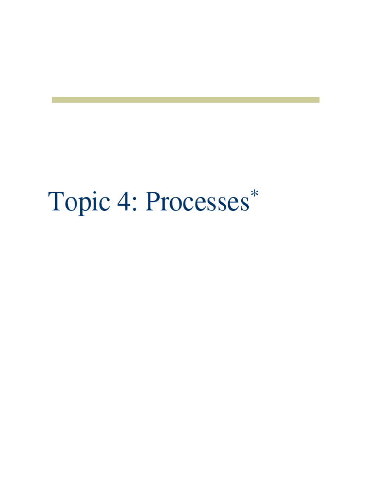 Topic4 ForkAndPipes | PDF | Process (Computing) | Software