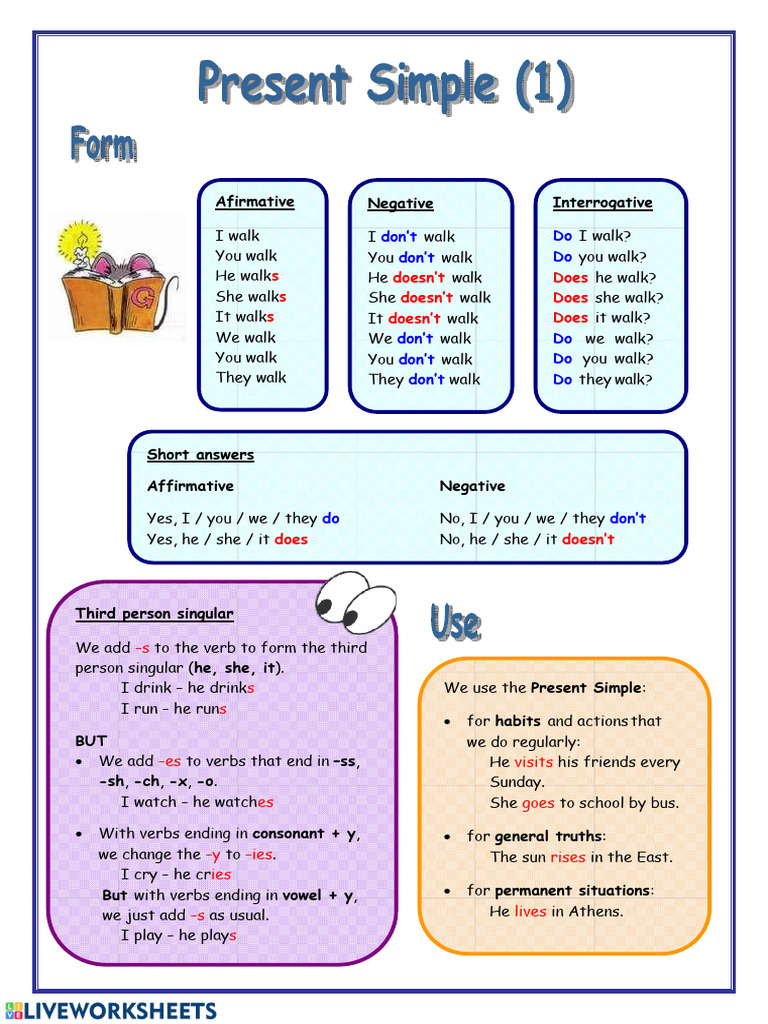 present simple form | PDF