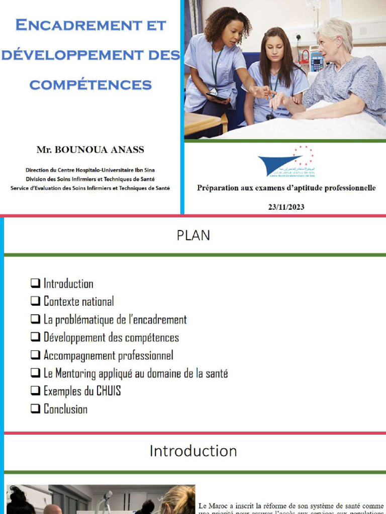 CHU Encadrement et développement des compétences | PDF