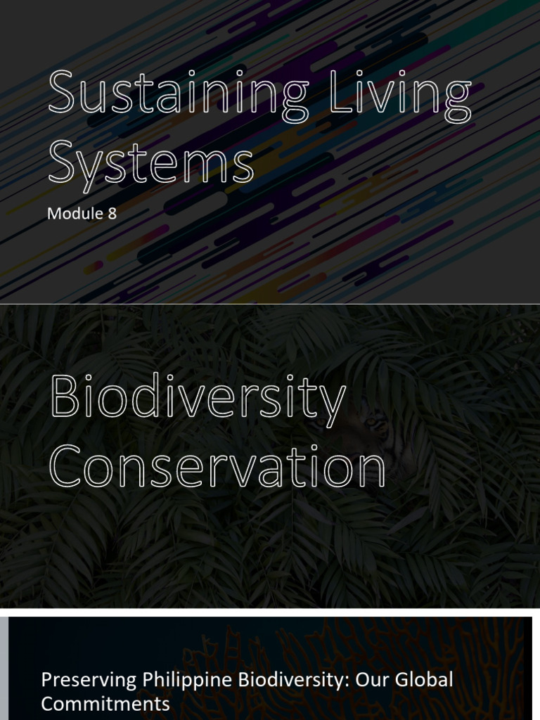 Module 8 Powerpoint | PDF | Protected Area | Biodiversity