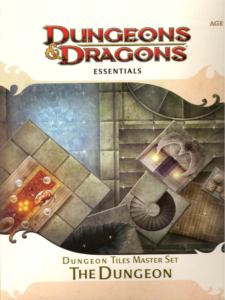 (329857086) 4° Essentials - Dungeon Tiles Master Set - The Dungeon ...
