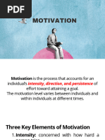 Motivation Theories - Faiza Nadeem | PDF | Motivation | Motivational