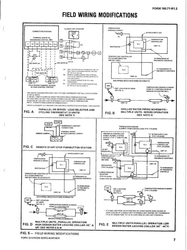 York Wiring Diagram | PDF