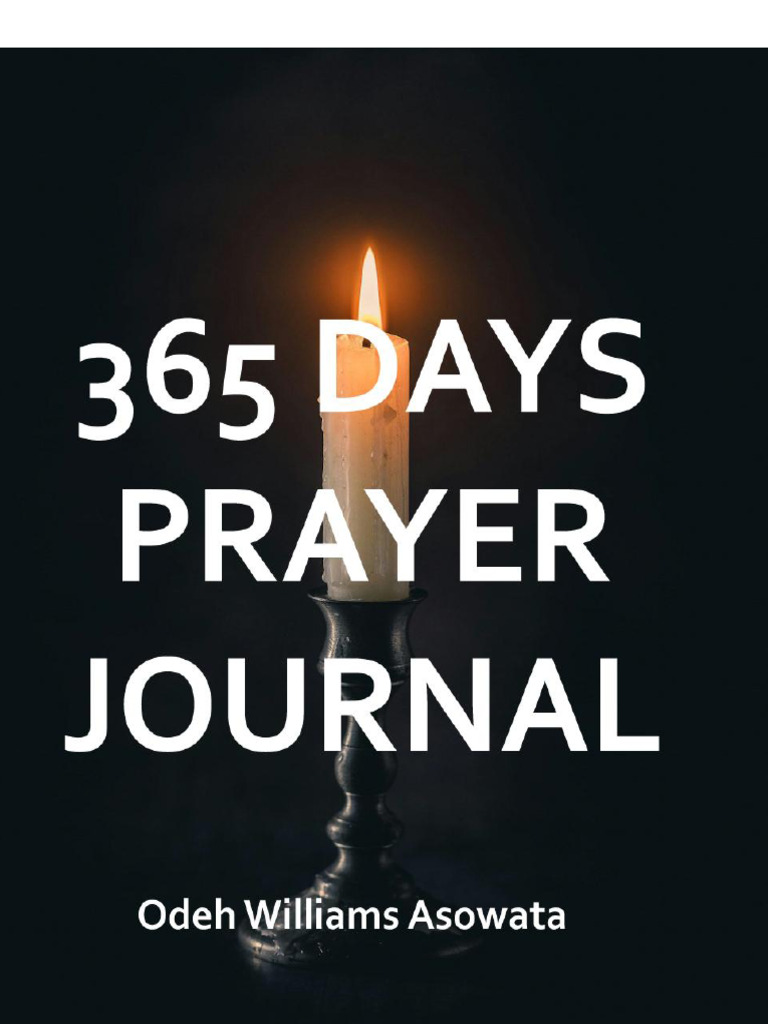 365 Days Prayer Journal | PDF | Gratitude | Salvation