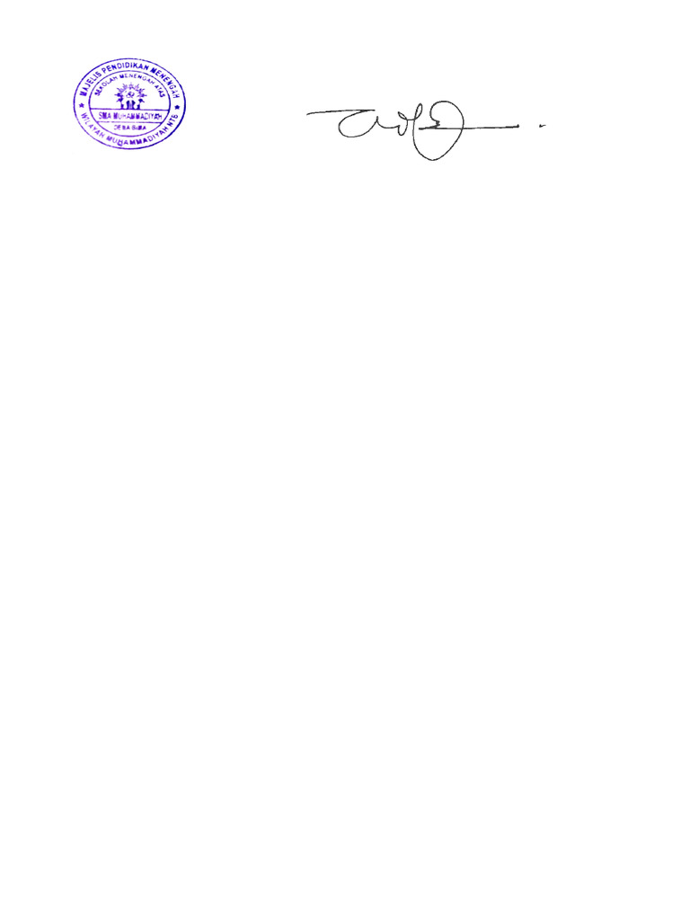 Stempel & TTD Smam | PDF