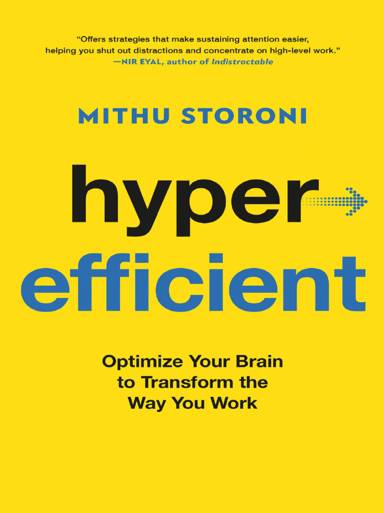 Hyperefficient Optimize Your Brain - Mithu Storoni | PDF | Attention Deficit Hyperactivity ...