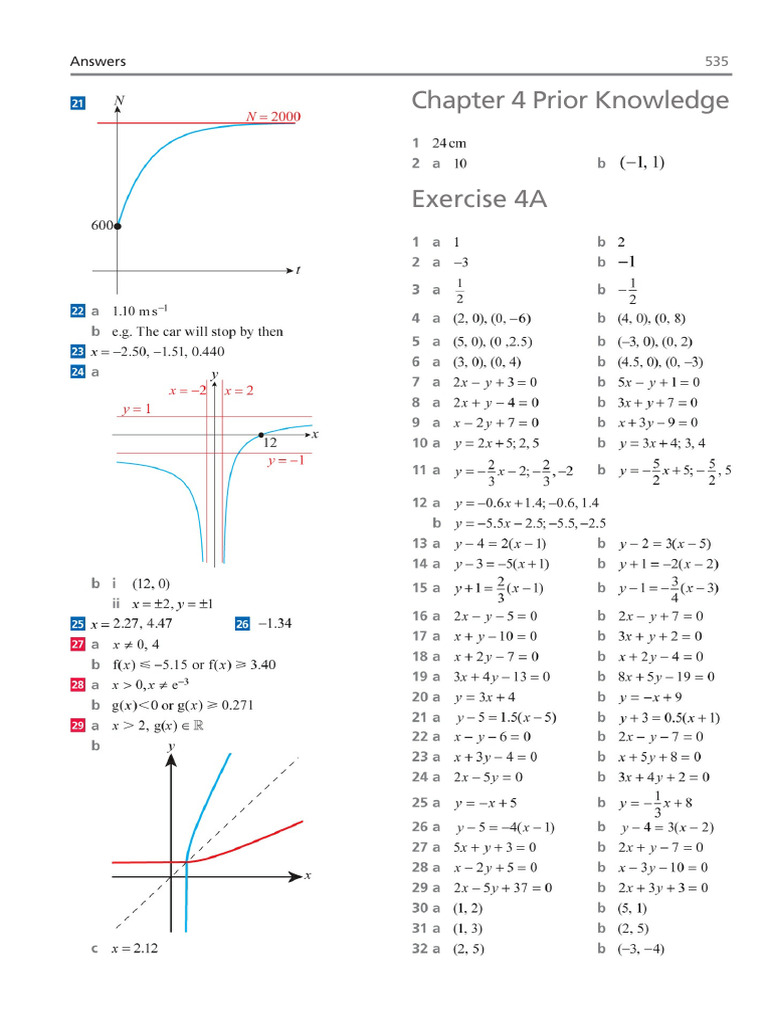 Answers To Coordinate Geometry and Trigonometry | PDF