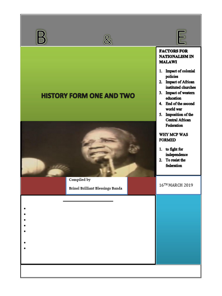 History Form One and Two | PDF | Ancient Egypt | Homo