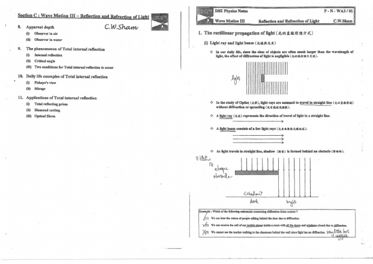 Copy of Chp3 - wavemotion (CWS) .pdf 的副本 | PDF