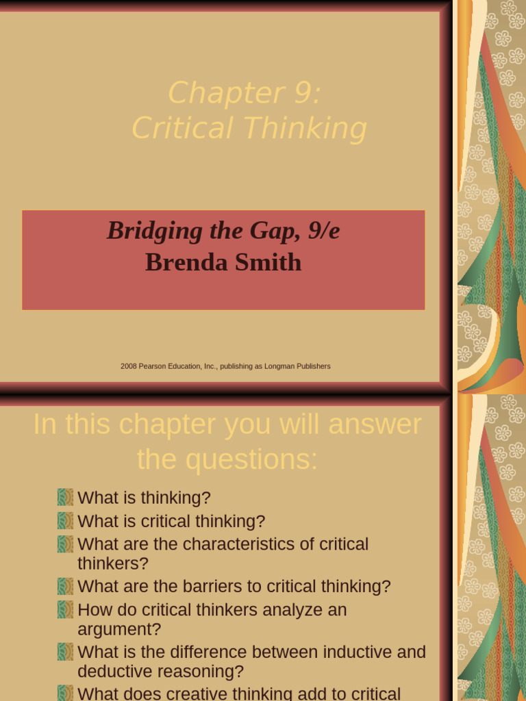 Critical Thinking Skills 2 | PDF | Critical Thinking | Thought