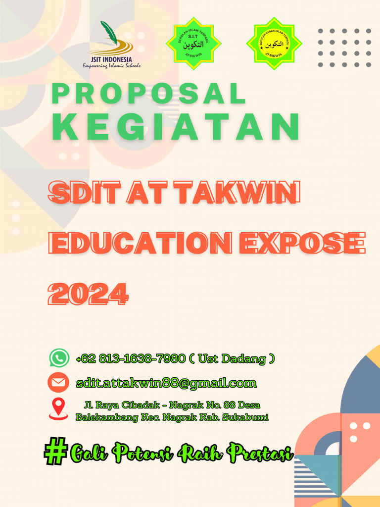 Pendidikan dan Acara Expose SDIT AT-TAKWIN | PDF