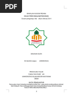 9 Delik Percobaan (Pasal 53 Kuhp) | PDF