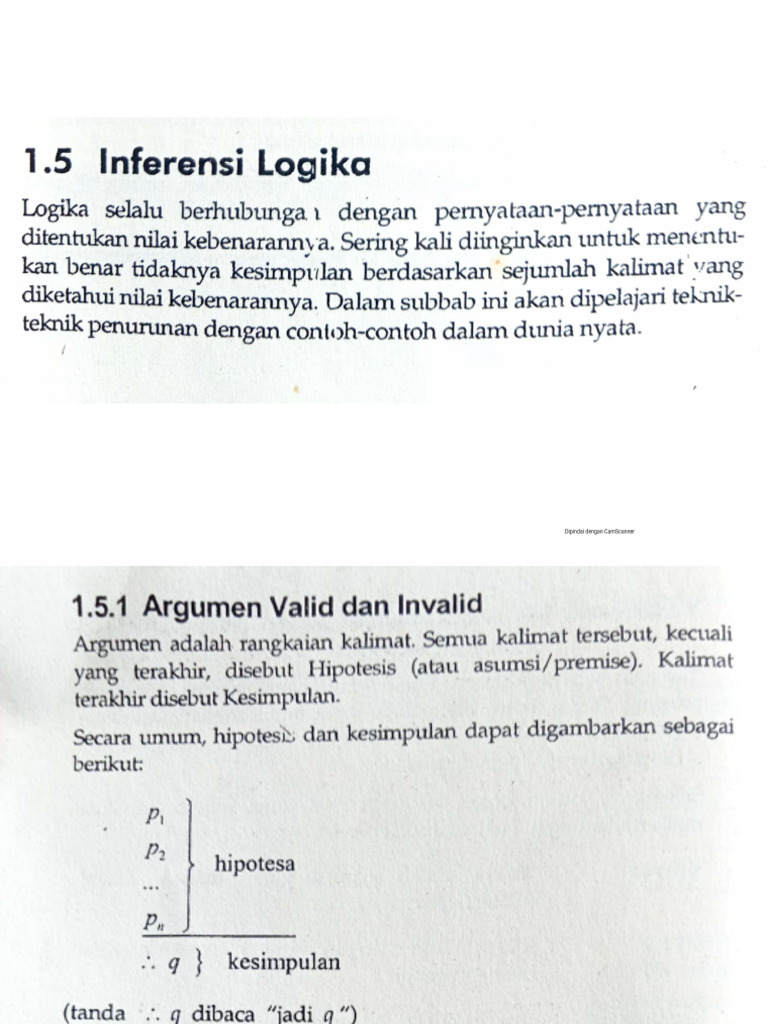 Inferensi Logika | PDF