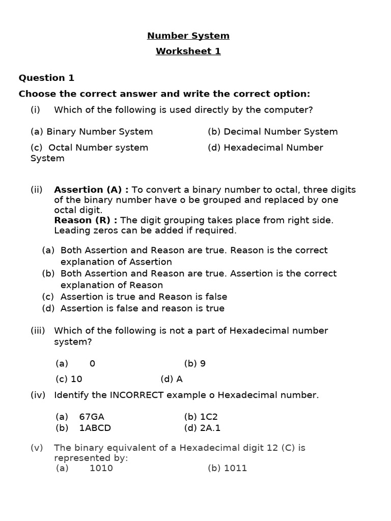 Ls 1 - Numbers - Worskheet 1 | PDF | Lexicology | Elementary Mathematics