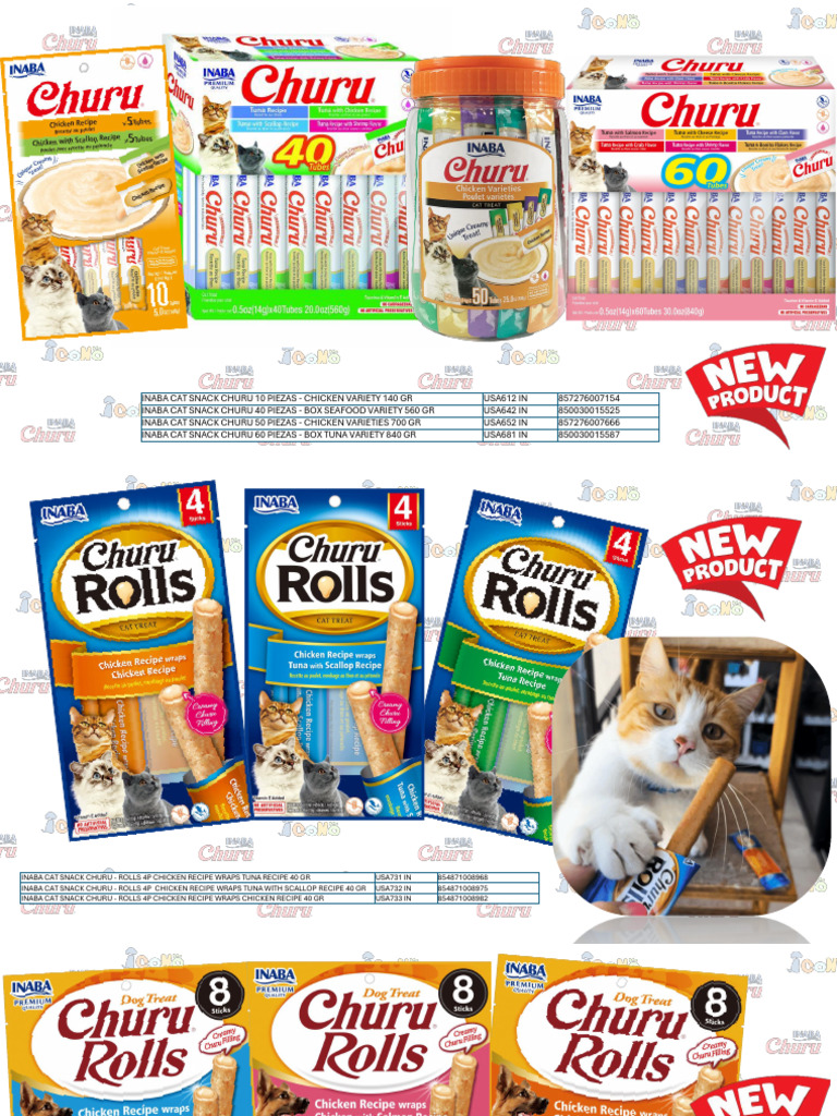 Nuevos Churu 2024 SEPT | PDF