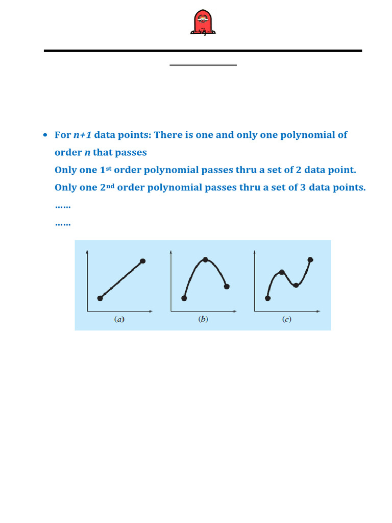 Lecture Notes - Interpolation | PDF | Interpolation | Spline (Mathematics)