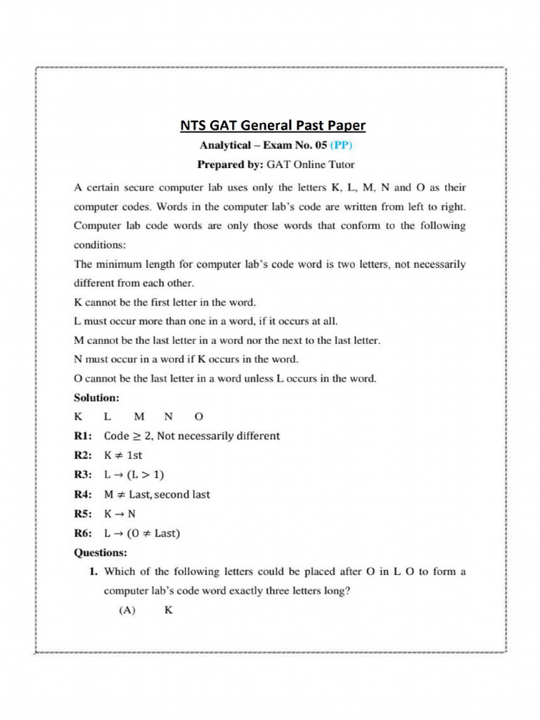 Test Preparation | PDF