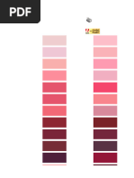 Robison-Anton Thread Color Chart | PDF