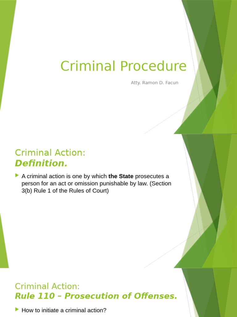 Criminal Procedure S3 Prosecution of Offenses | PDF | Prosecutor | Complaint