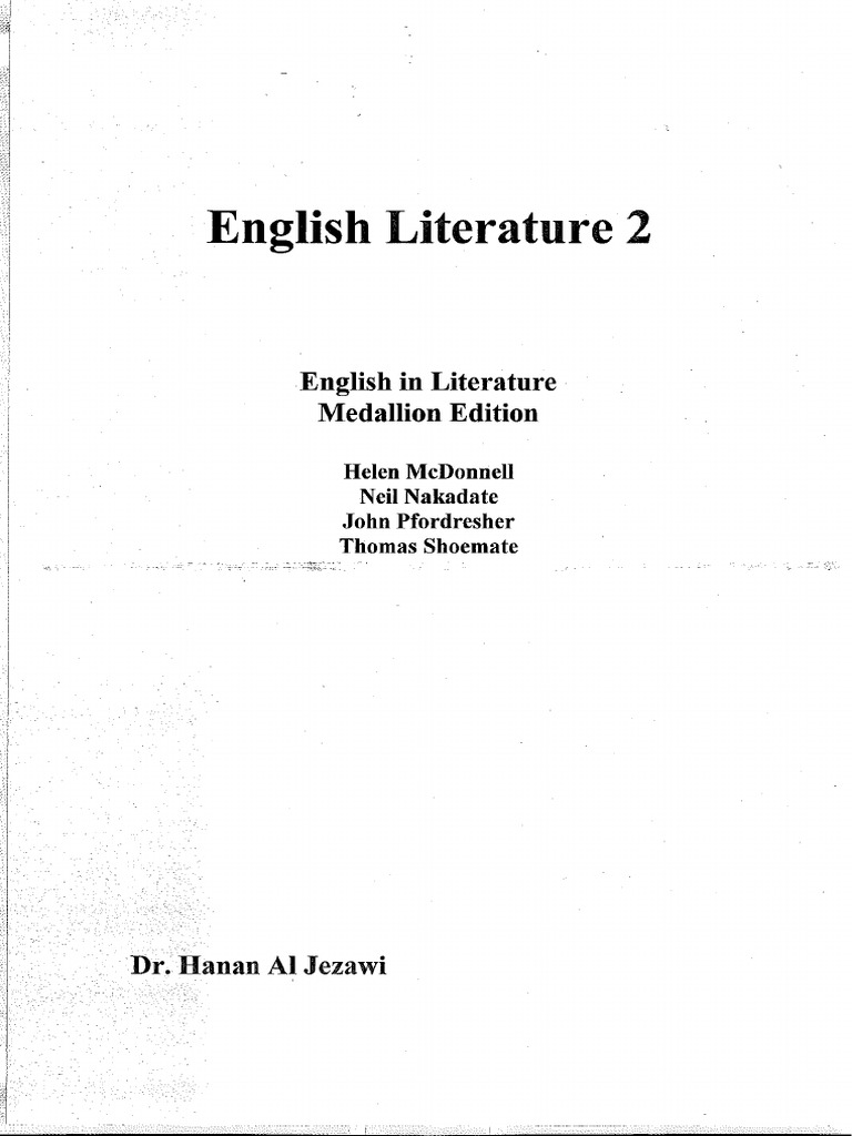 Literature 2 PDF | PDF