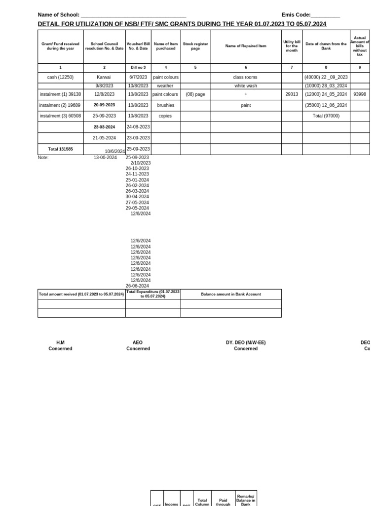 Voach Account NSB | PDF | Money | Taxes