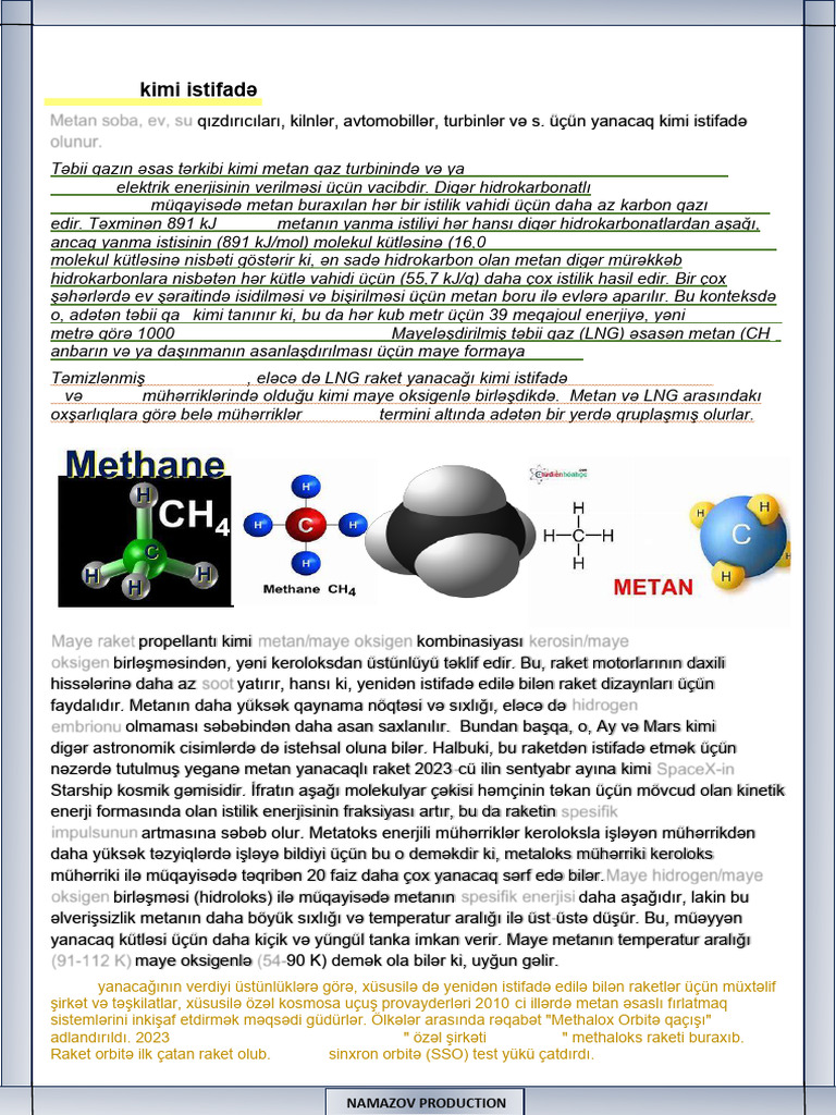 Yanacaq Kimi Istifadə: Namazov Production | PDF