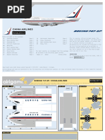 United Airlines B747-400 N118UA Papercraft | PDF