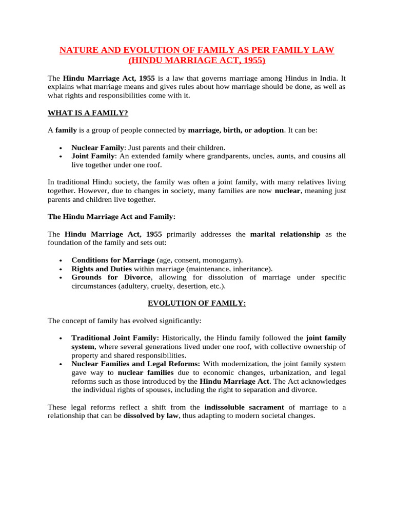 Family Law I | PDF | Annulment | Vedas