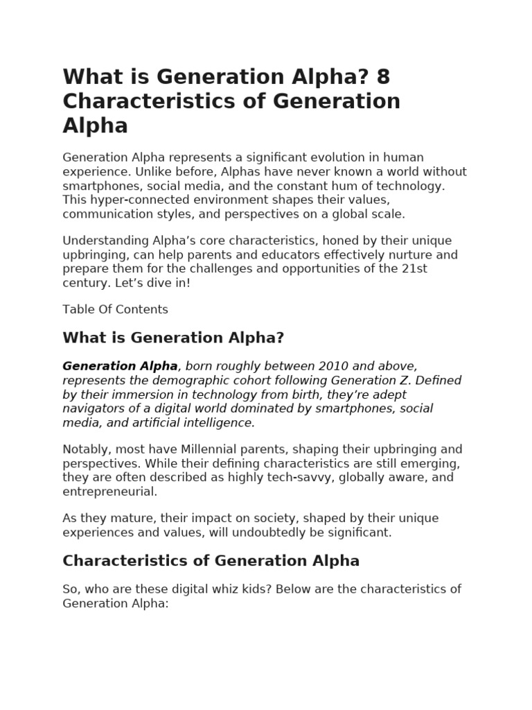 ALL GENERATIONS | PDF | Millennials | Learning