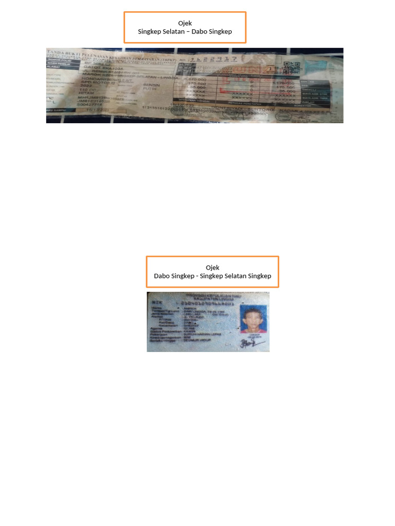 Contoh La, Piran Pak Ali | PDF