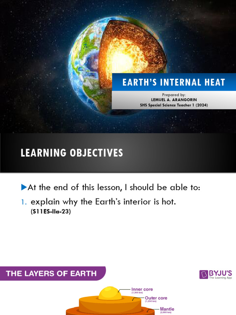 Understanding Earth's Internal Heat Sources | PDF
