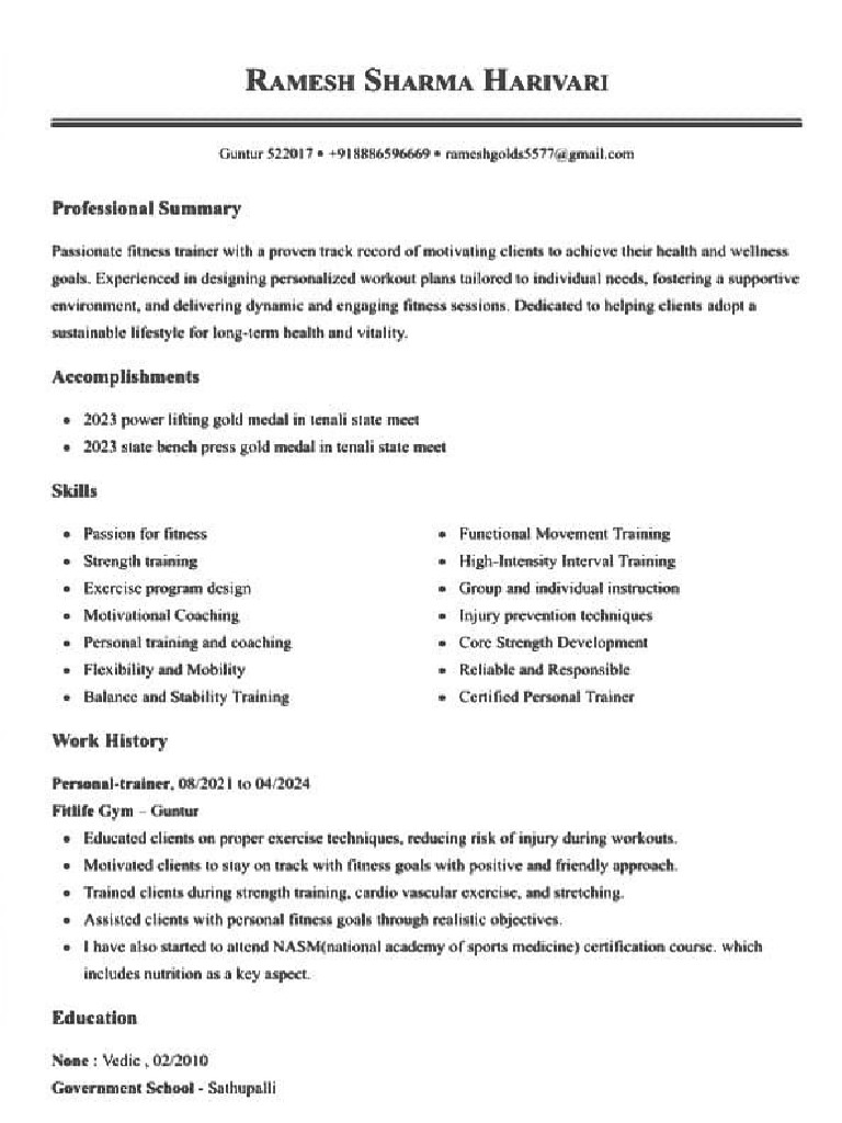 Sharma Resume | PDF