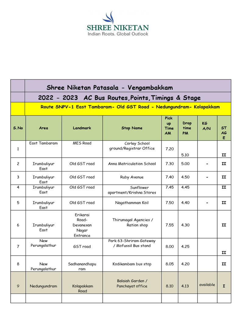 June 11 6 22 Transport Circular 2022 23 Snpv Pdf
