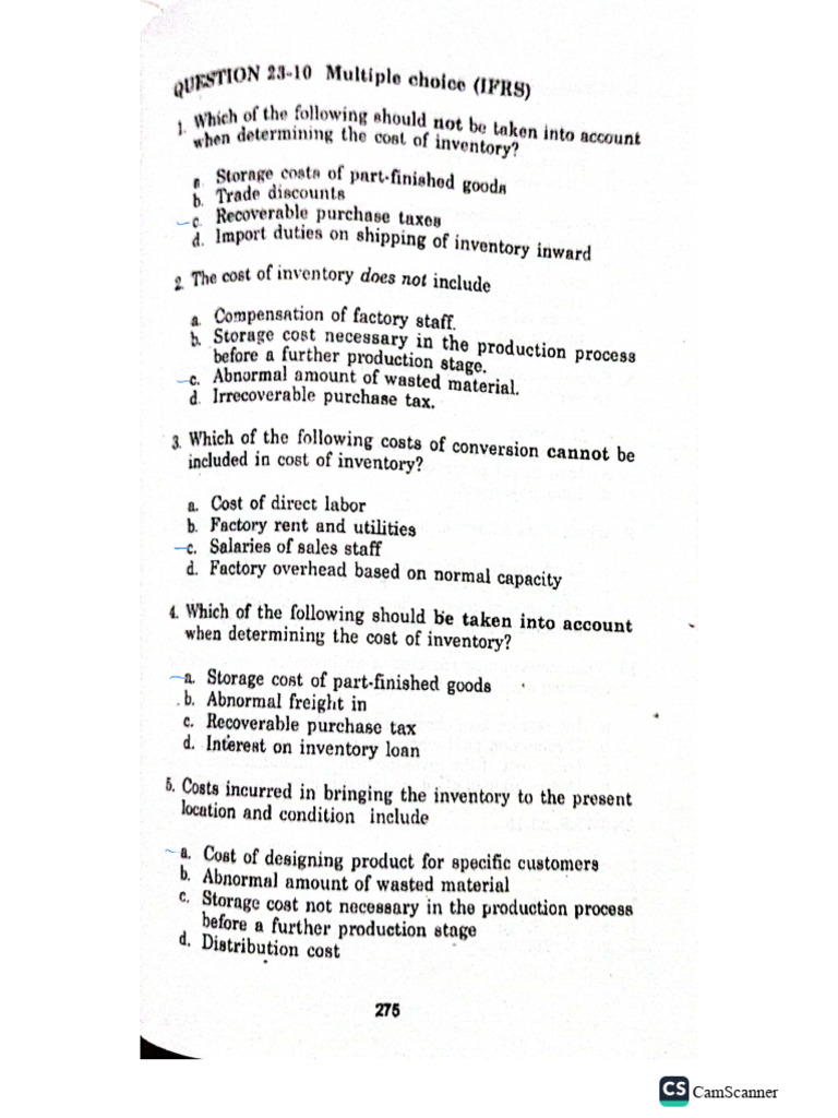 PAS-2 Inventories | PDF