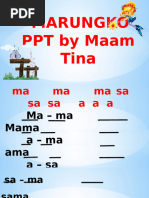 Filipino Pyramid Sentence Reading Fluency | PDF