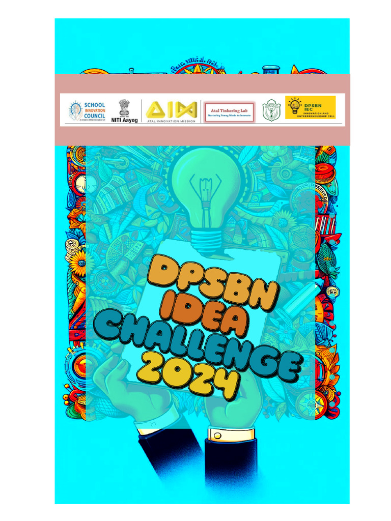 3331 Attachment DPSBN IEC Idea Challenge 2024 Brochure (1) | PDF | Water