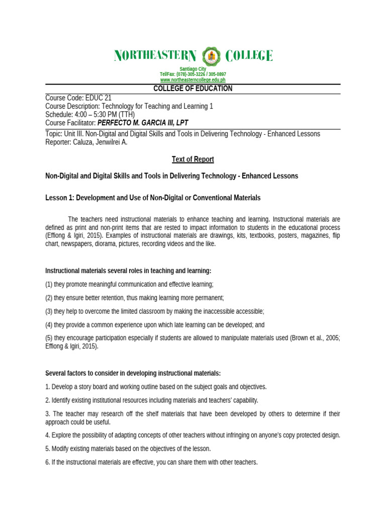 TOR Unit 3 TTL | PDF | Qr Code | Educational Technology