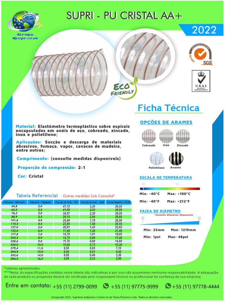 Especificação Técnica - Supri - PU AA+ | PDF | Materiais | Engenharia Civil