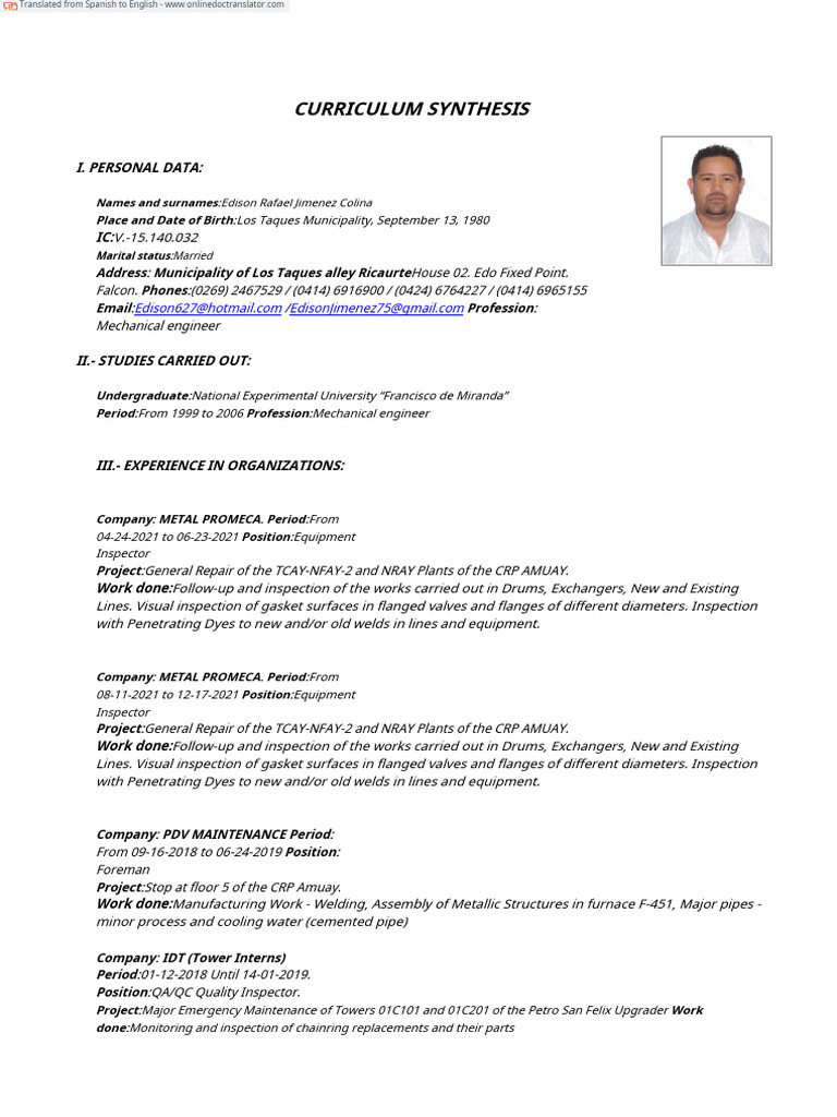 Edison Jimenez Traducido | PDF | Pipe (Fluid Conveyance) | Valve